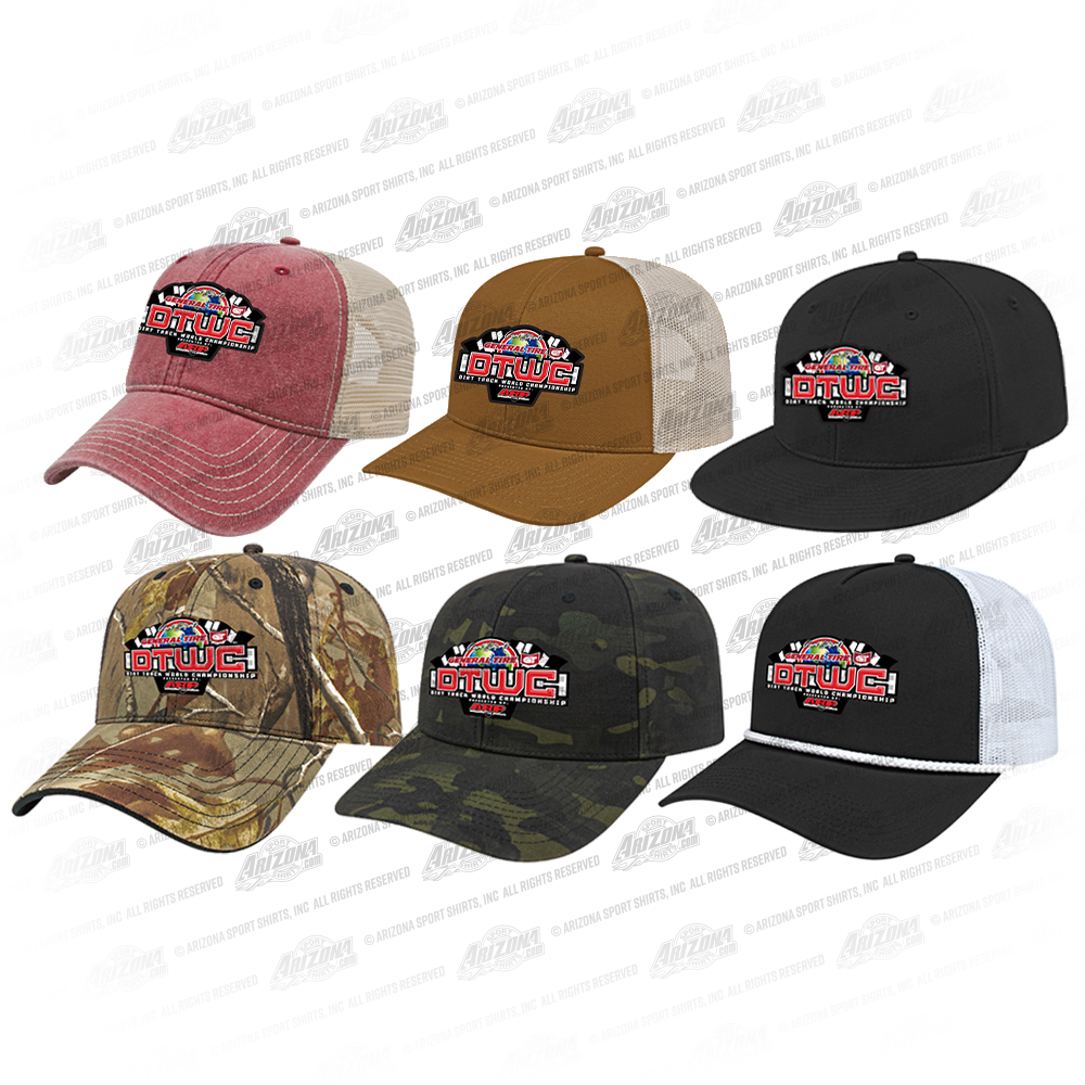 Dirt Track World Championship Logo Matalic Patch Headwear – Gotta Race