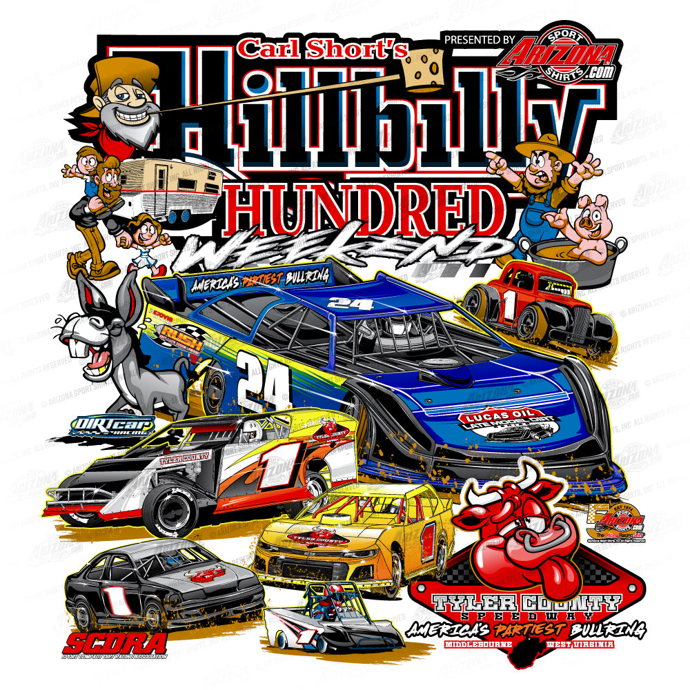 56th Annual HillBilly 100 Decals 2024 – Gotta Race