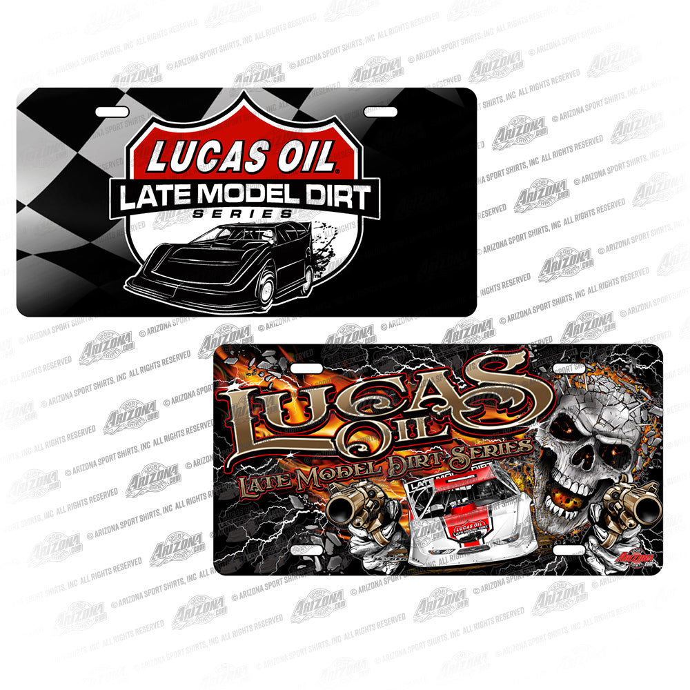 Lucas Oil Late Model Dirt Series License Plate – Gotta Race