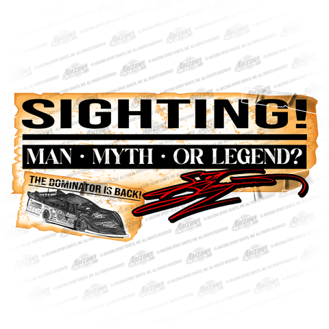Scott Bloomquist #0 Legend Decal – Gotta Race