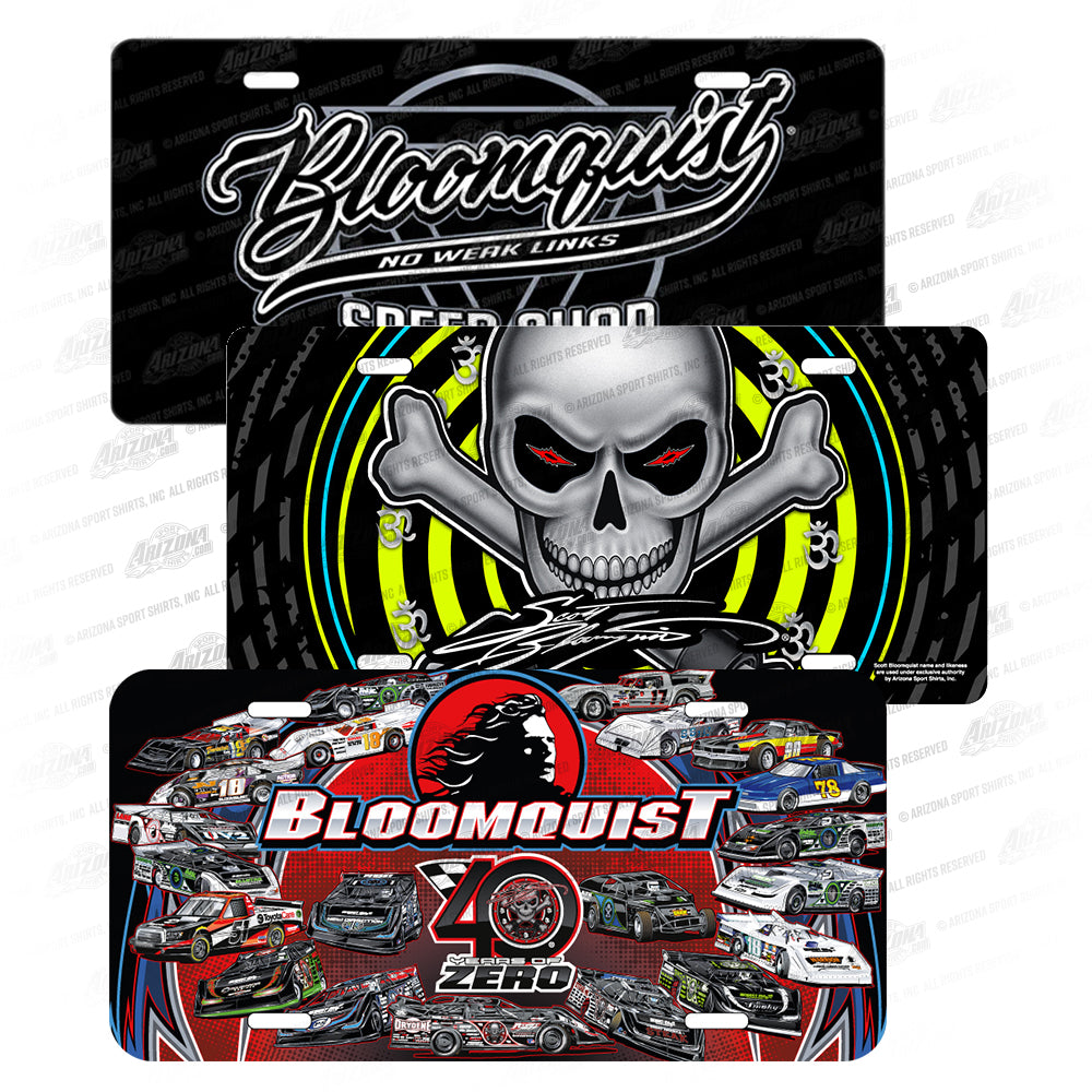 Scott Bloomquist License Plates – Gotta Race