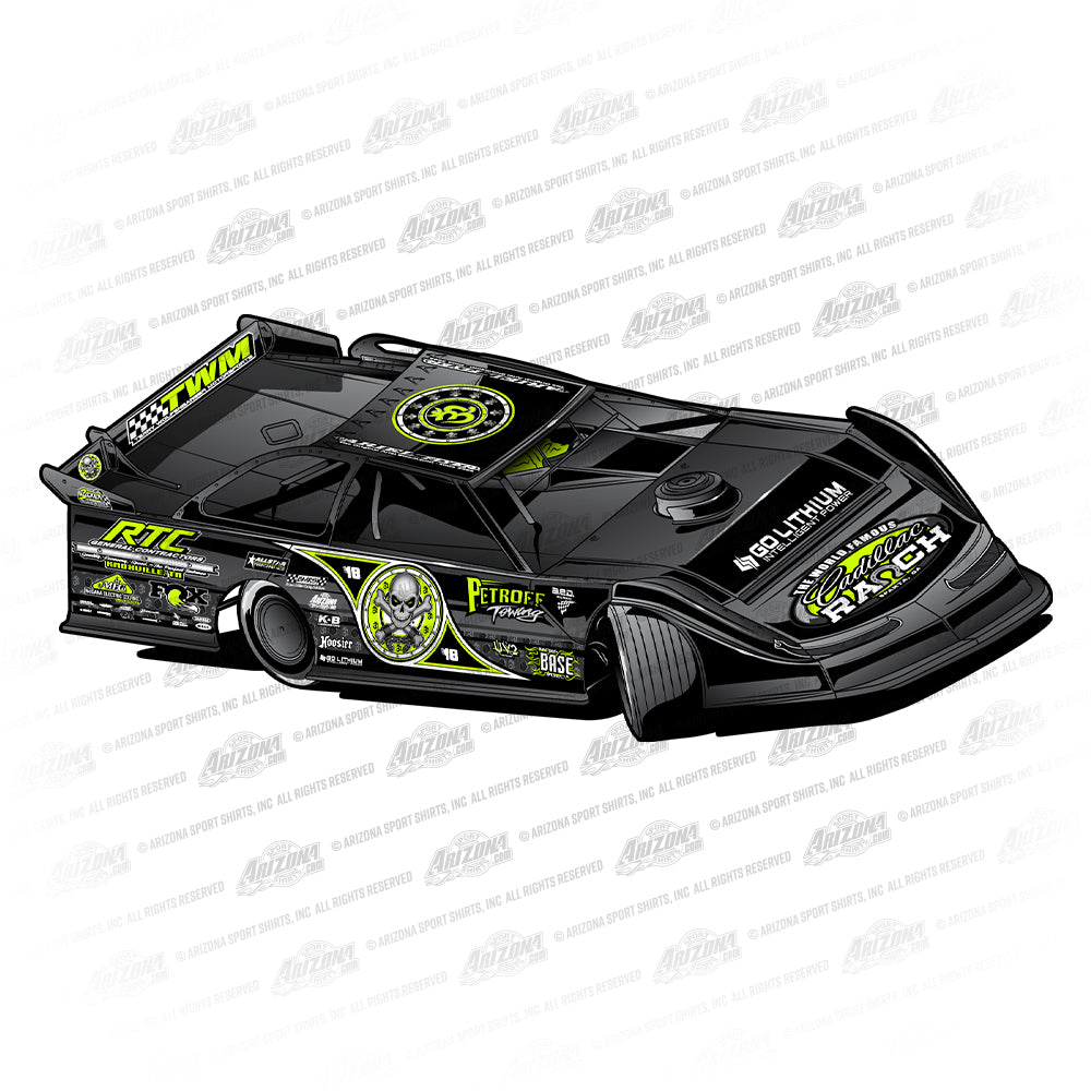 Scott Bloomquist Front Profile Late Model Decals – Gotta Race
