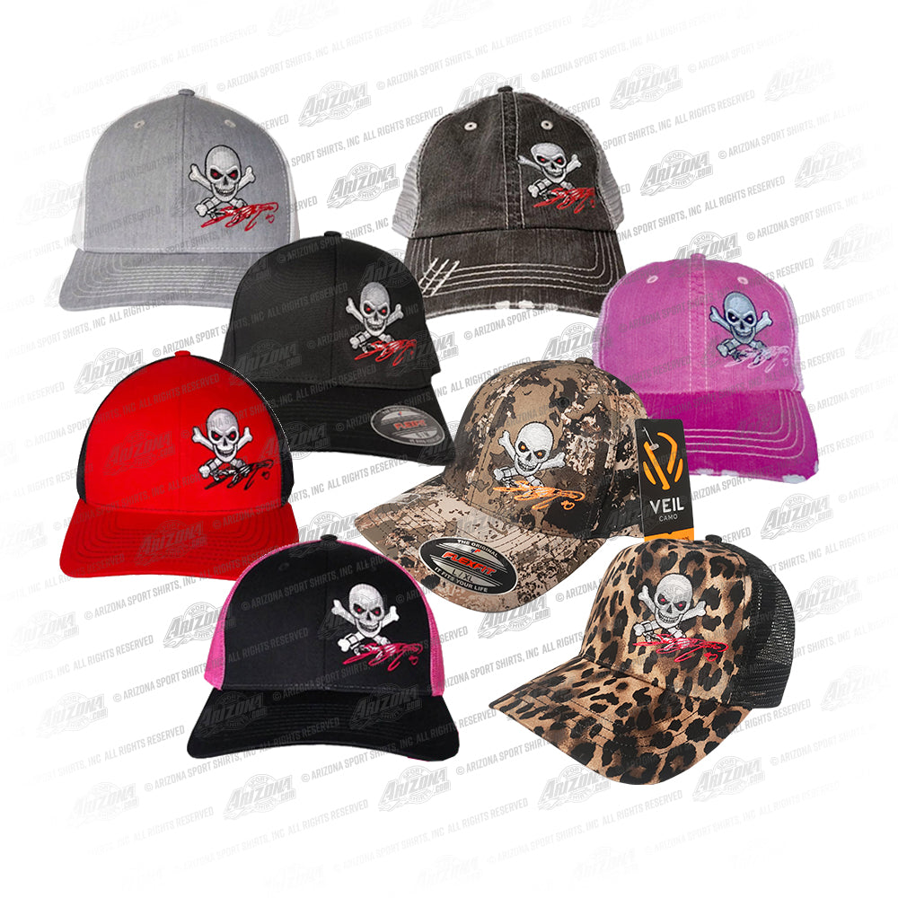 Scott Bloomquist Skull w/ Signature Caps – Gotta Race