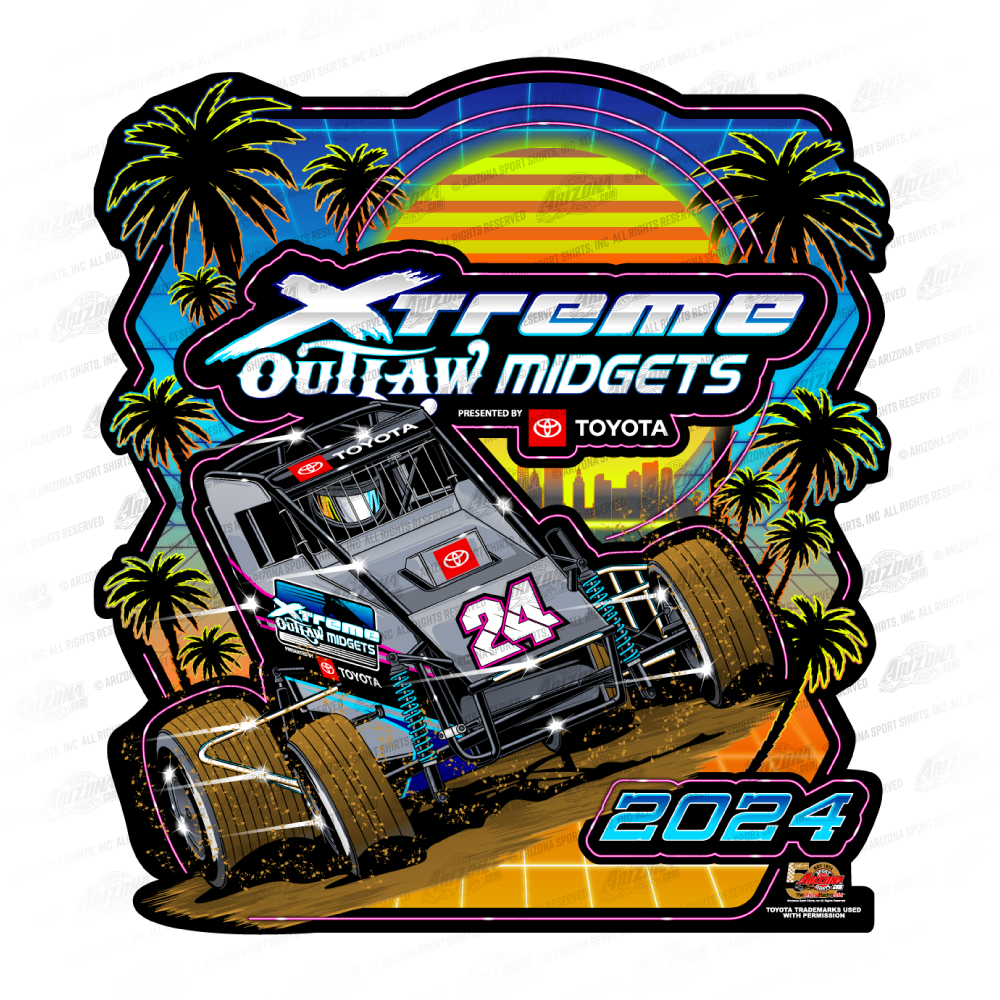Xtreme Outlaw Midget Series 2024 Decals – Gotta Race