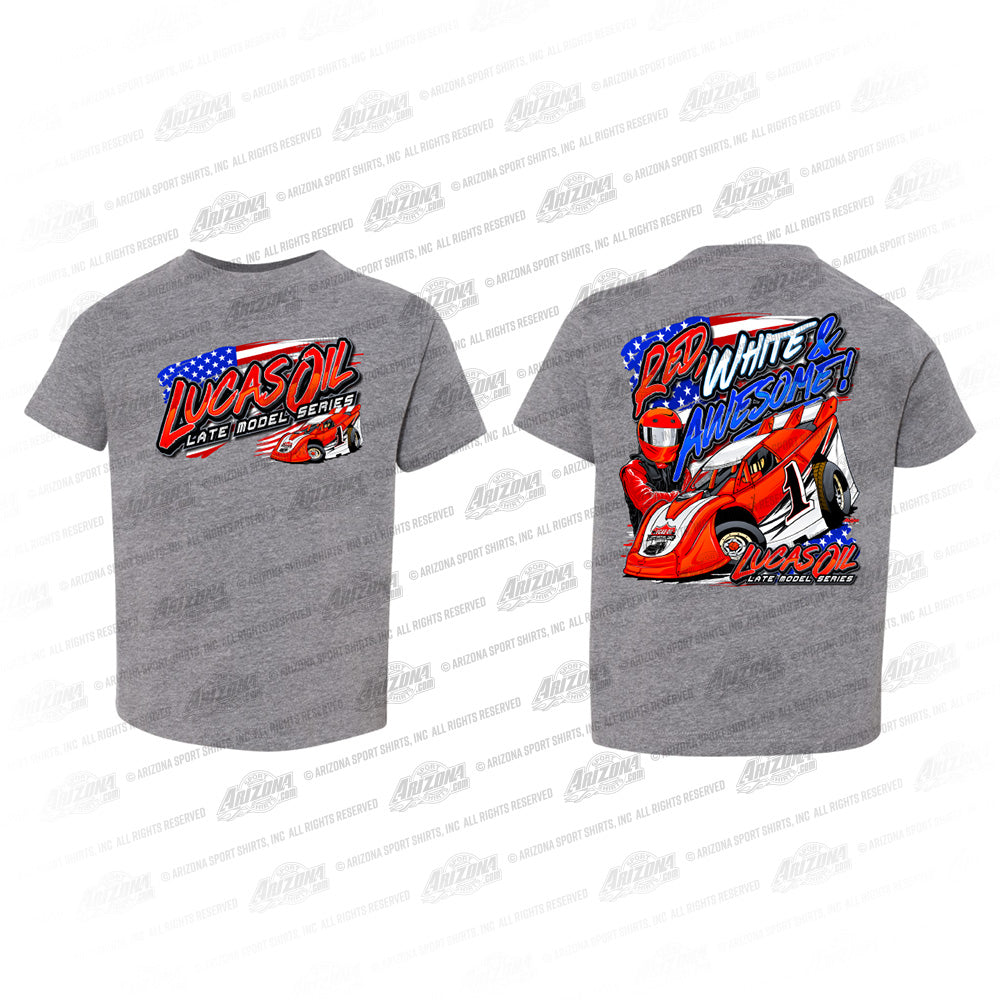Lucas Red White And Awesome Youth Apparel – Gotta Race