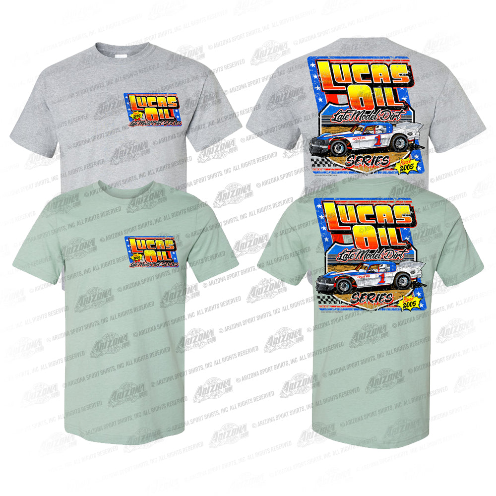Lucas Oil Late Model Dirt Series Retro T-Shirts – Gotta Race