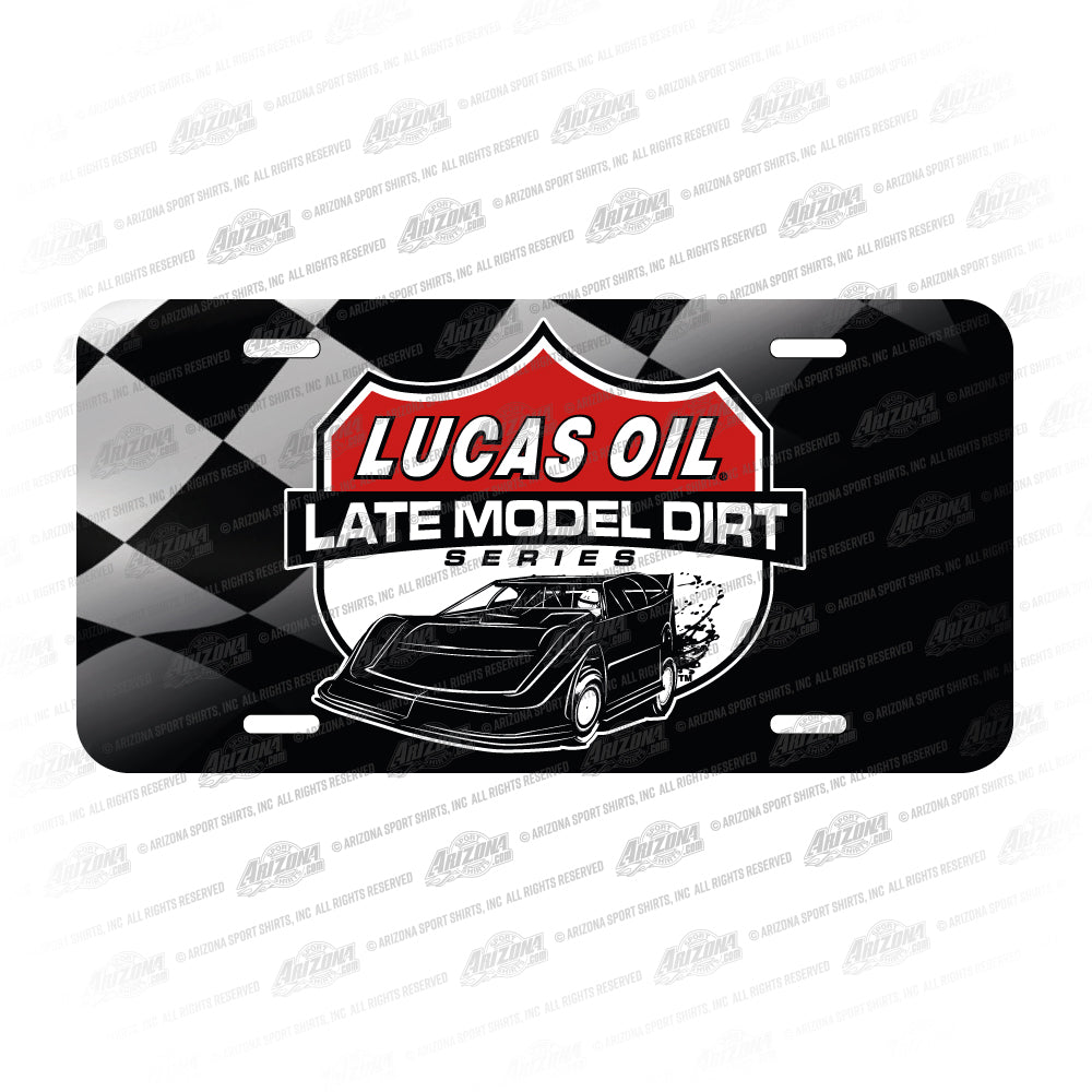 Lucas Oil Late Model Dirt Series License Plate – Gotta Race