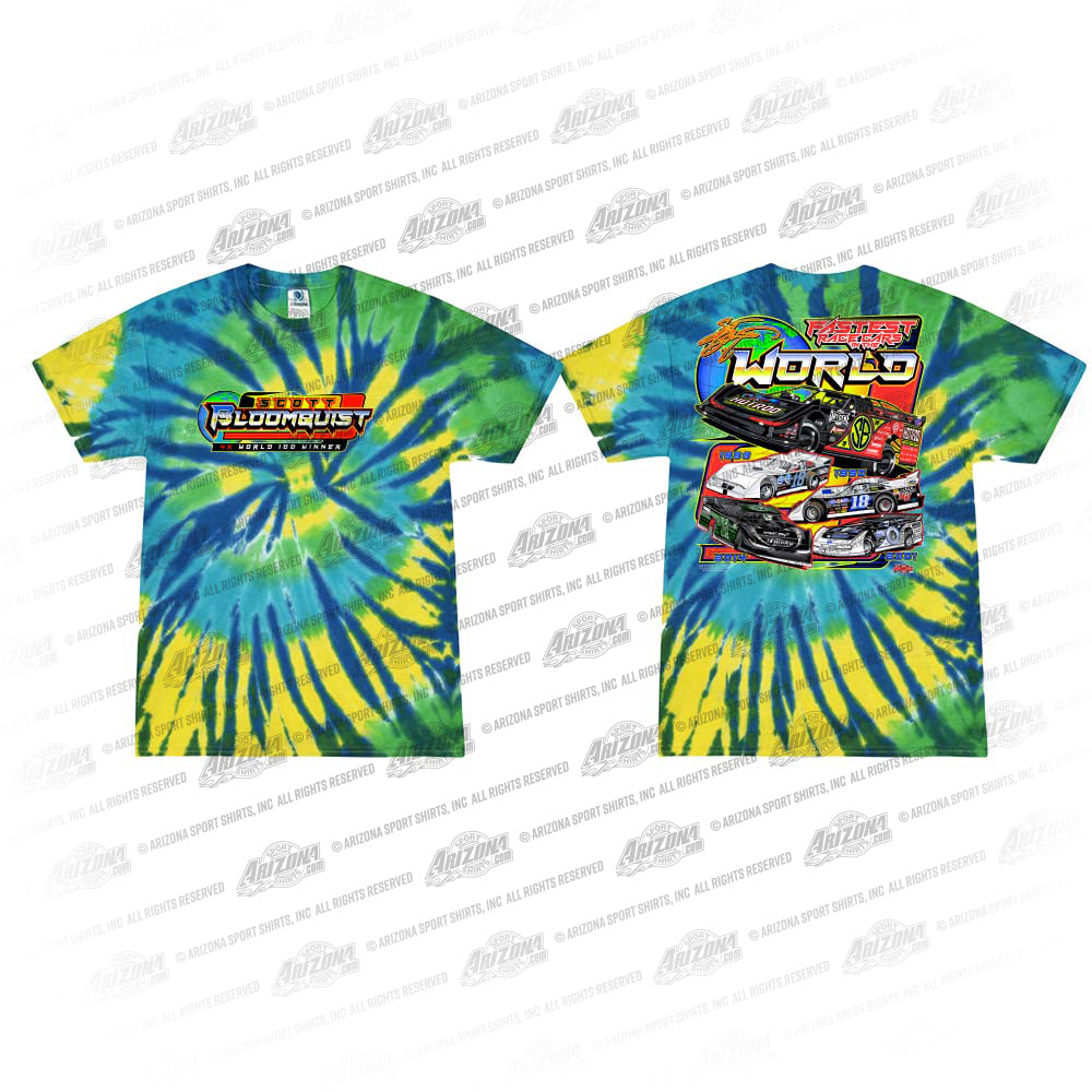 Scott Bloomquist #0 On Top Of The World T-Shirts – Gotta Race