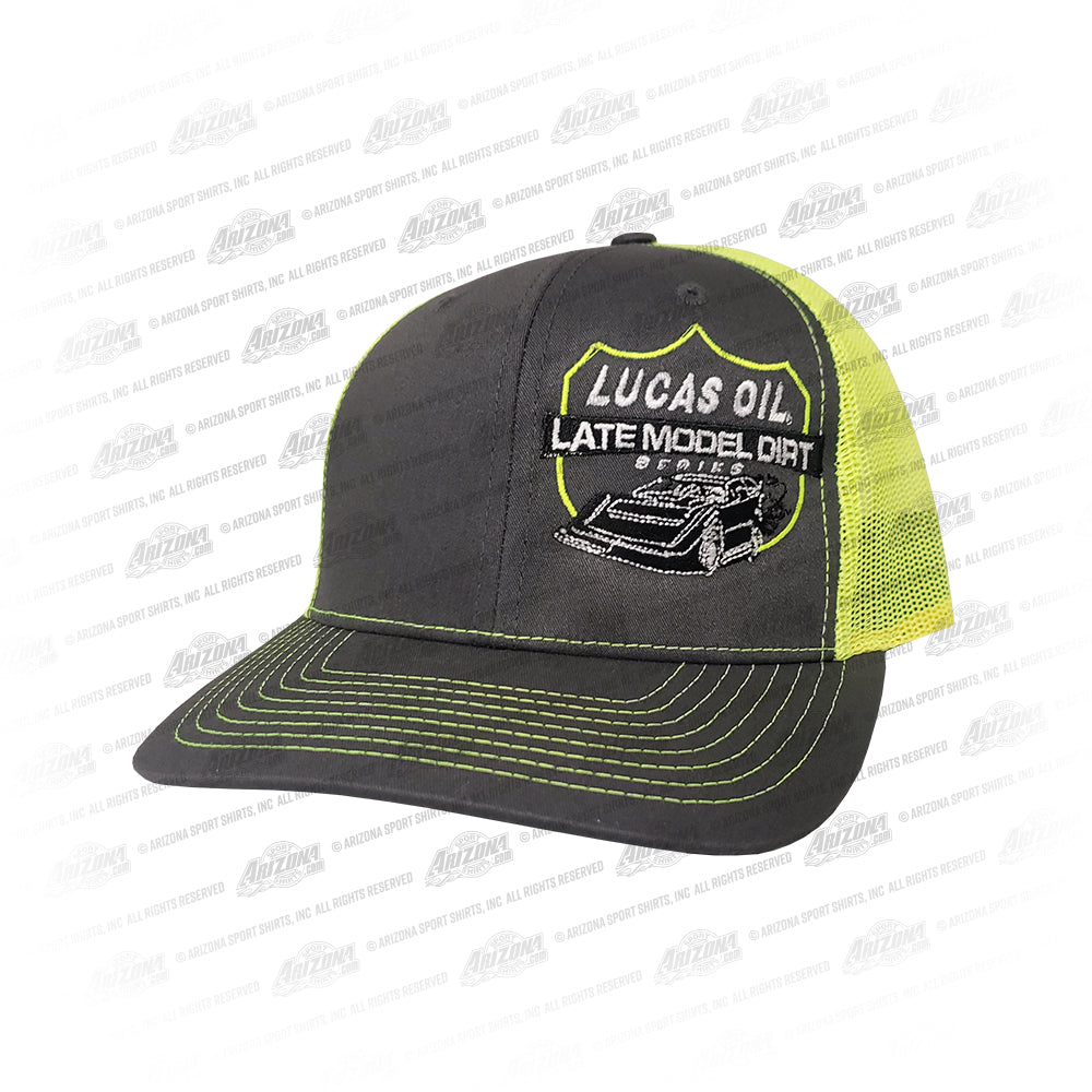 Lucas Oil Late Model Dirt Series Neon Trucker Caps – Gotta Race